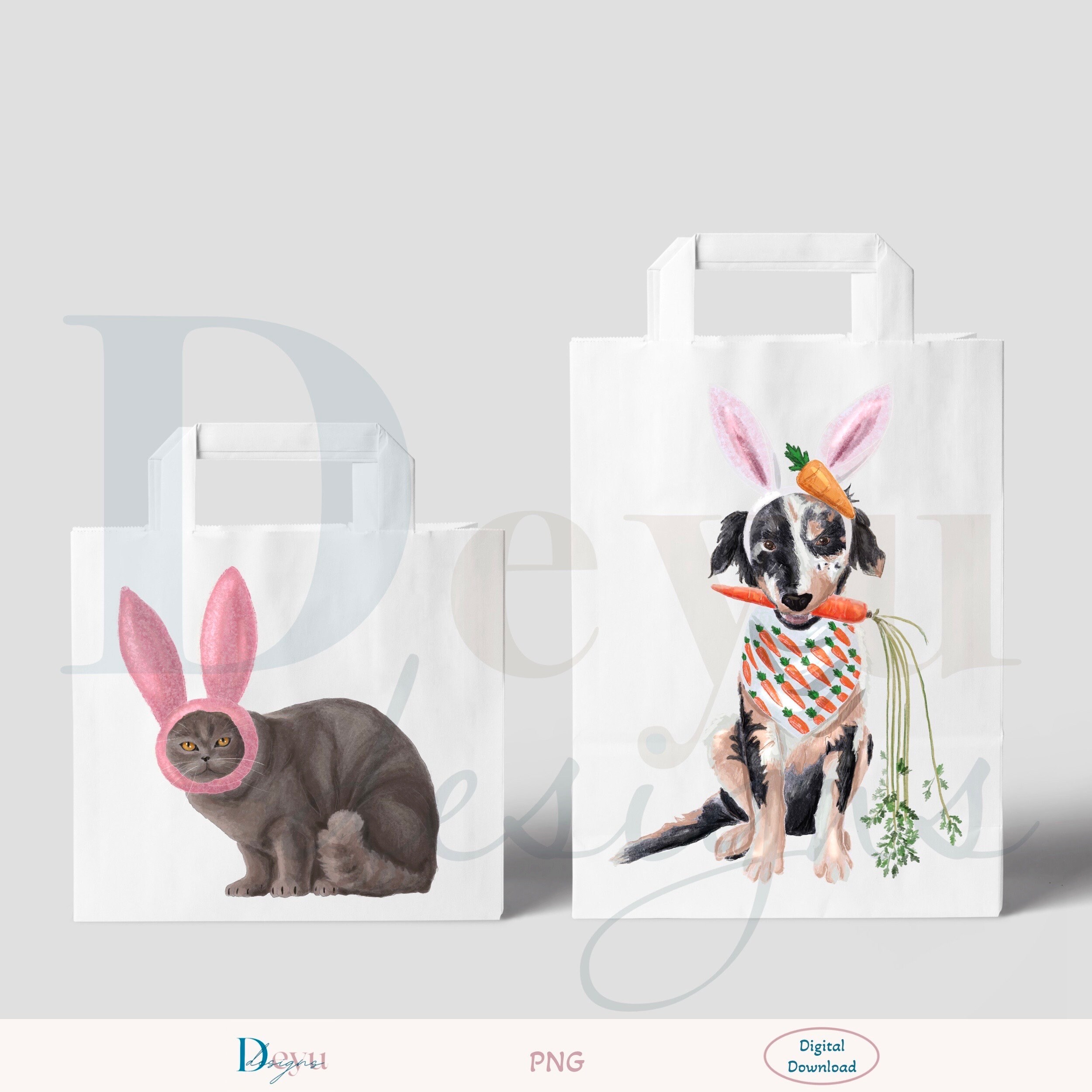 10 High Resolution Funny Easter Pets PNG Images With Transparent ...