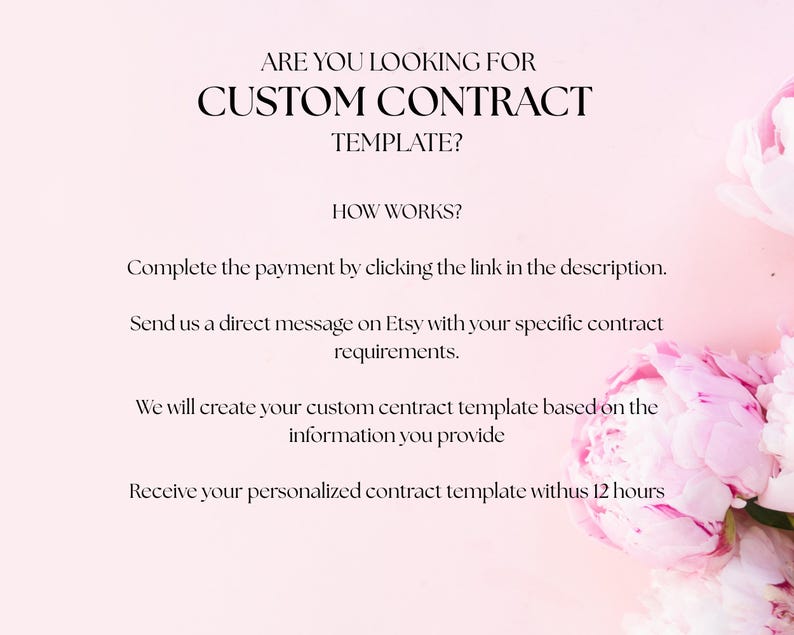 Employment Contract Template | Formal Work Agreement | Editable Word ...