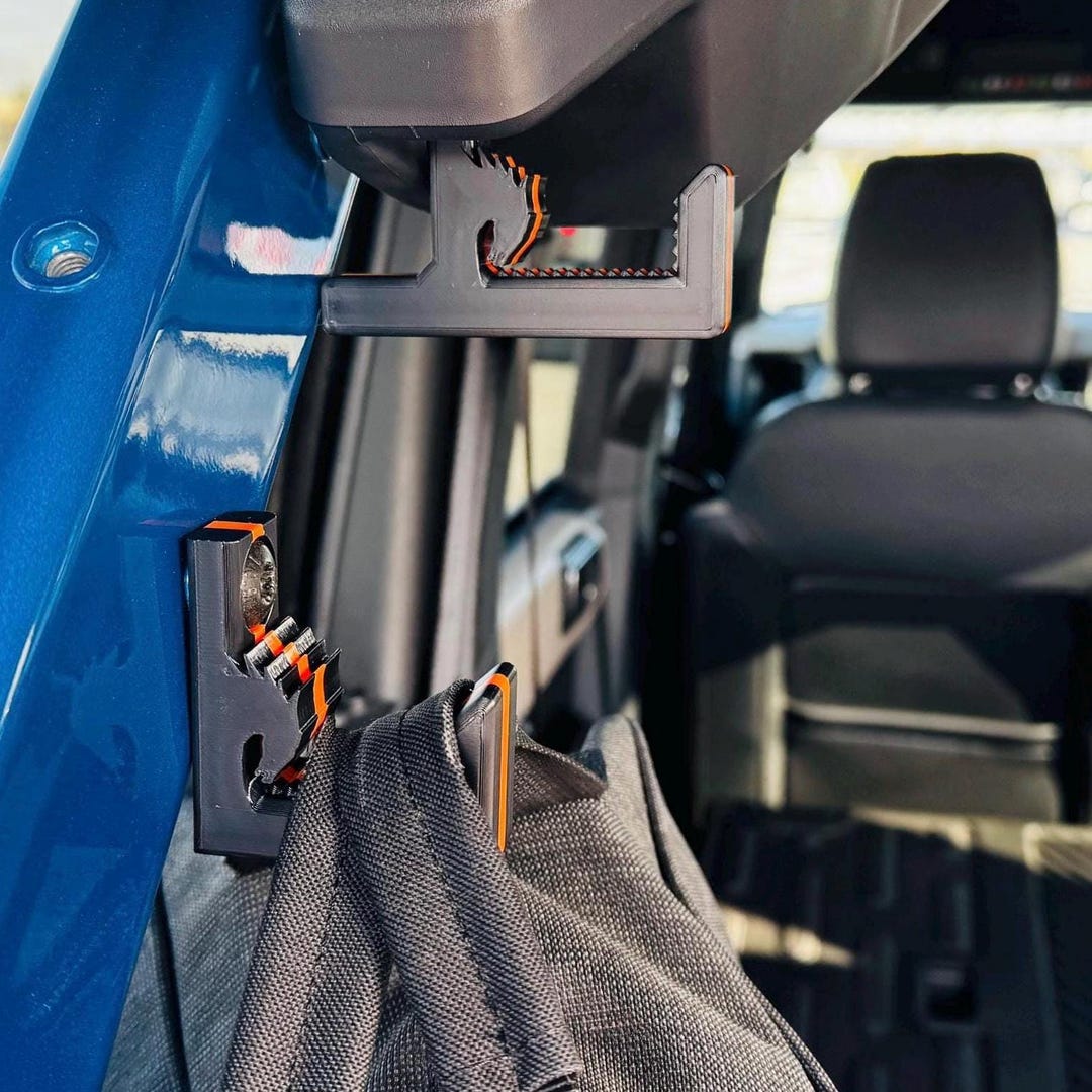 2021-2025 ABS Plastic Rear Cargo Area Hooks for Ford Bronco. - Etsy