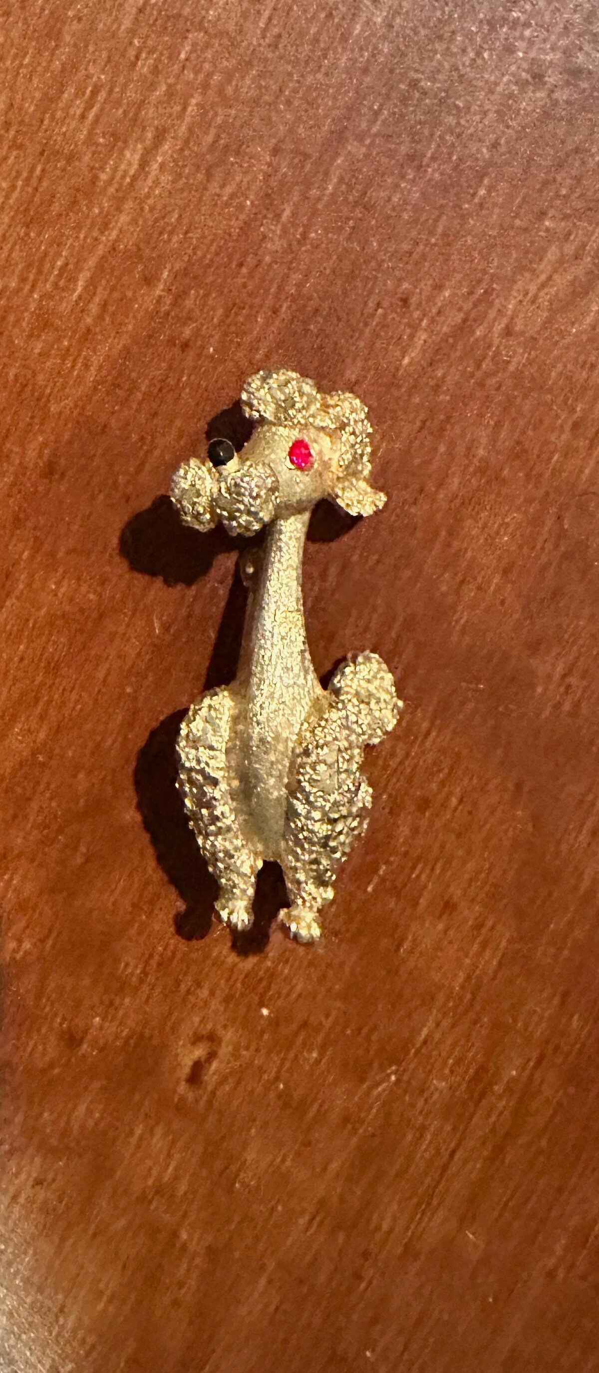 Mamselle American Poodle Brooch - Vintage Mamselle American Poodle ...