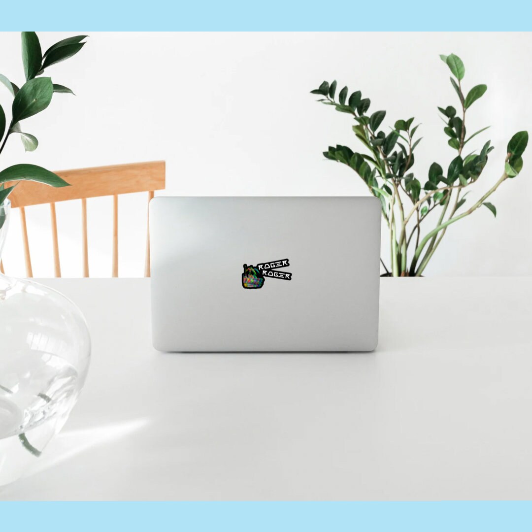 Roger Roger-sticker 3 X 1.82 Inches, the Clone Wars, Clone Wars, Battle ...