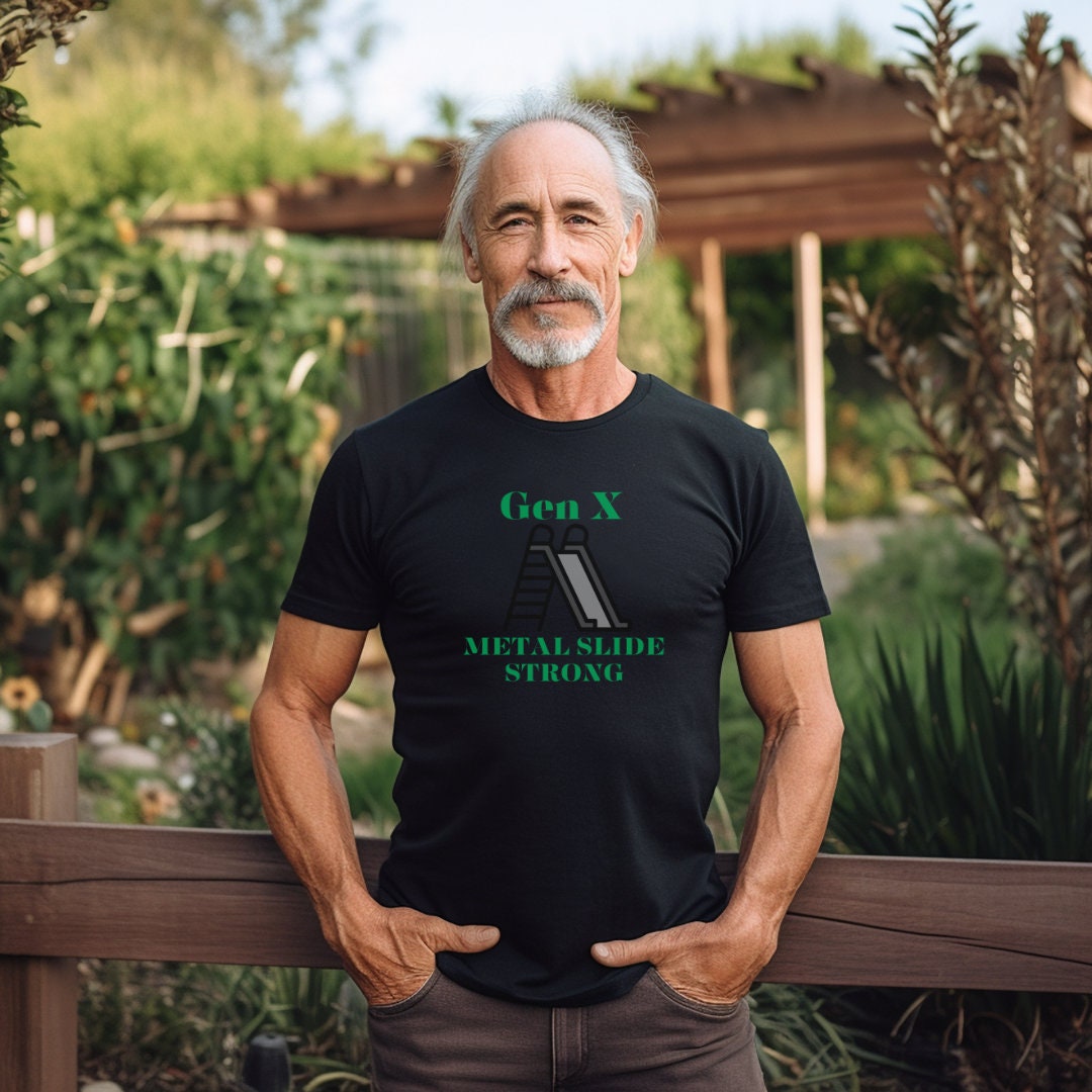 Gen X Metal Slide Strong Unisex T-shirt multiple Color Options - Etsy