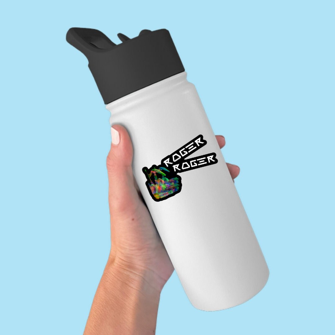 Roger Roger-sticker 3 X 1.82 Inches, the Clone Wars, Clone Wars, Battle ...