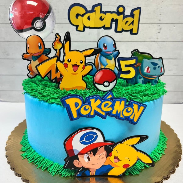 Pikachu Cake Topper - Etsy