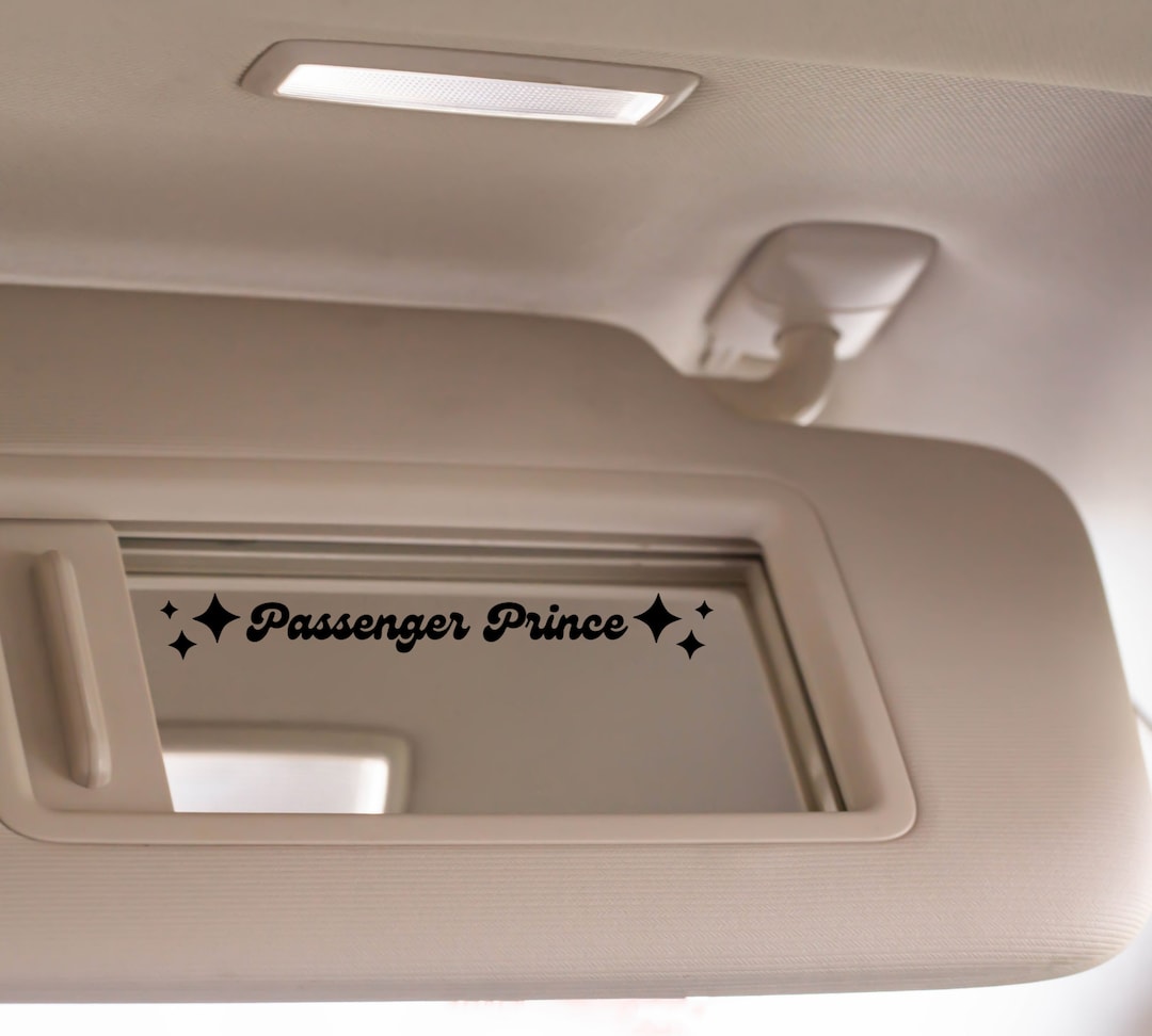 Passenger Prince Car Decal, Car Accessories, Trendy, Cute, Gifts ...
