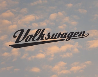 Volkswagen Windshield Decal - Etsy