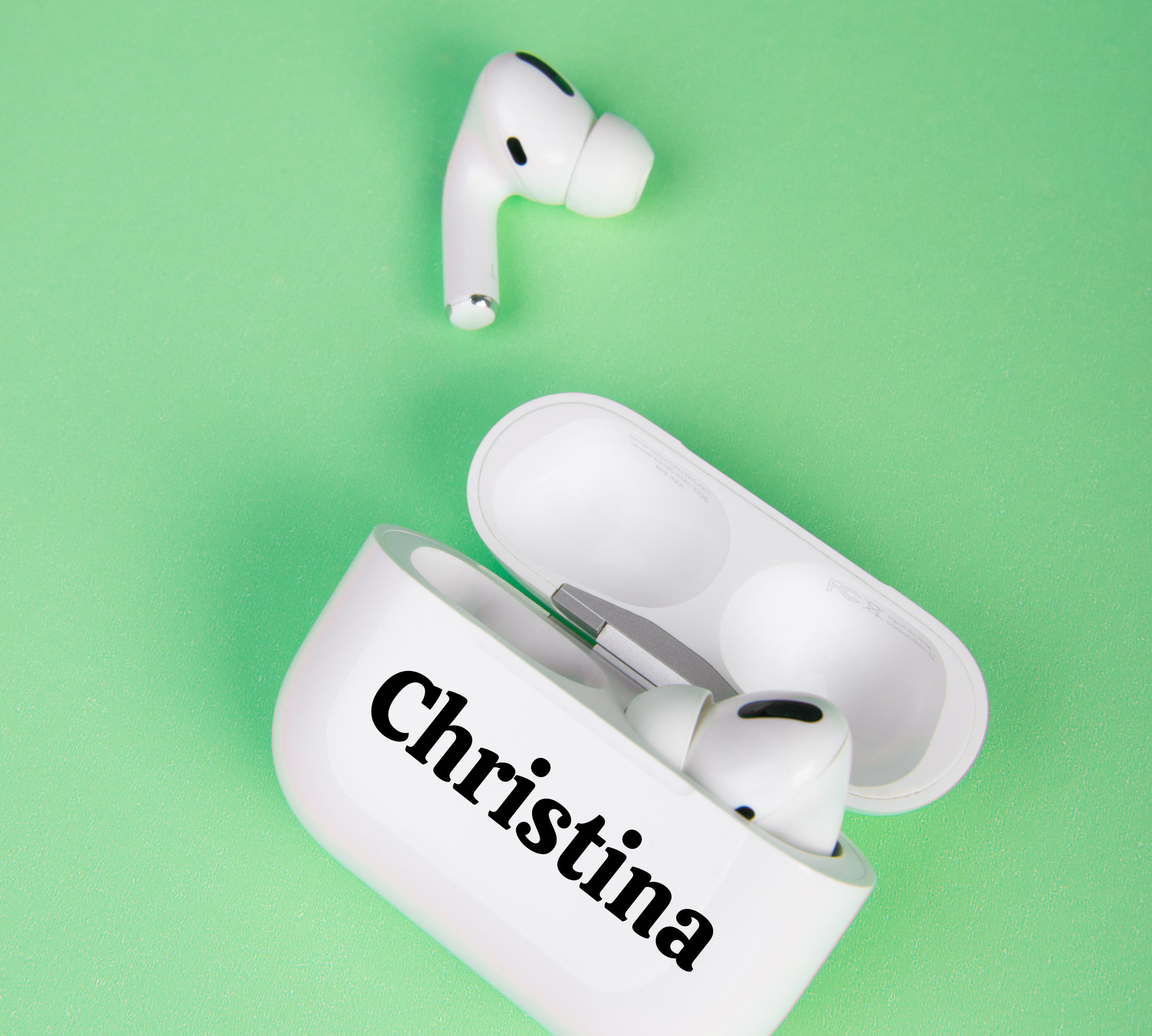 Custom Name AirPod Case Vinyl Decal: Apple AirPod Pro/classic - Etsy