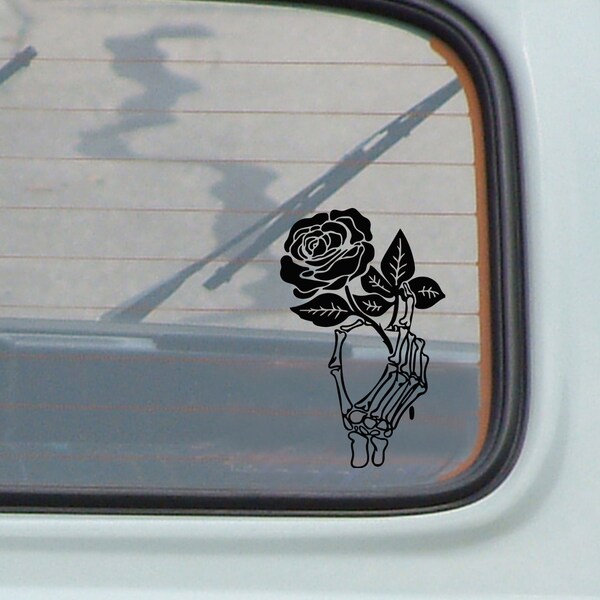 Skeleton Hand Decal - Etsy