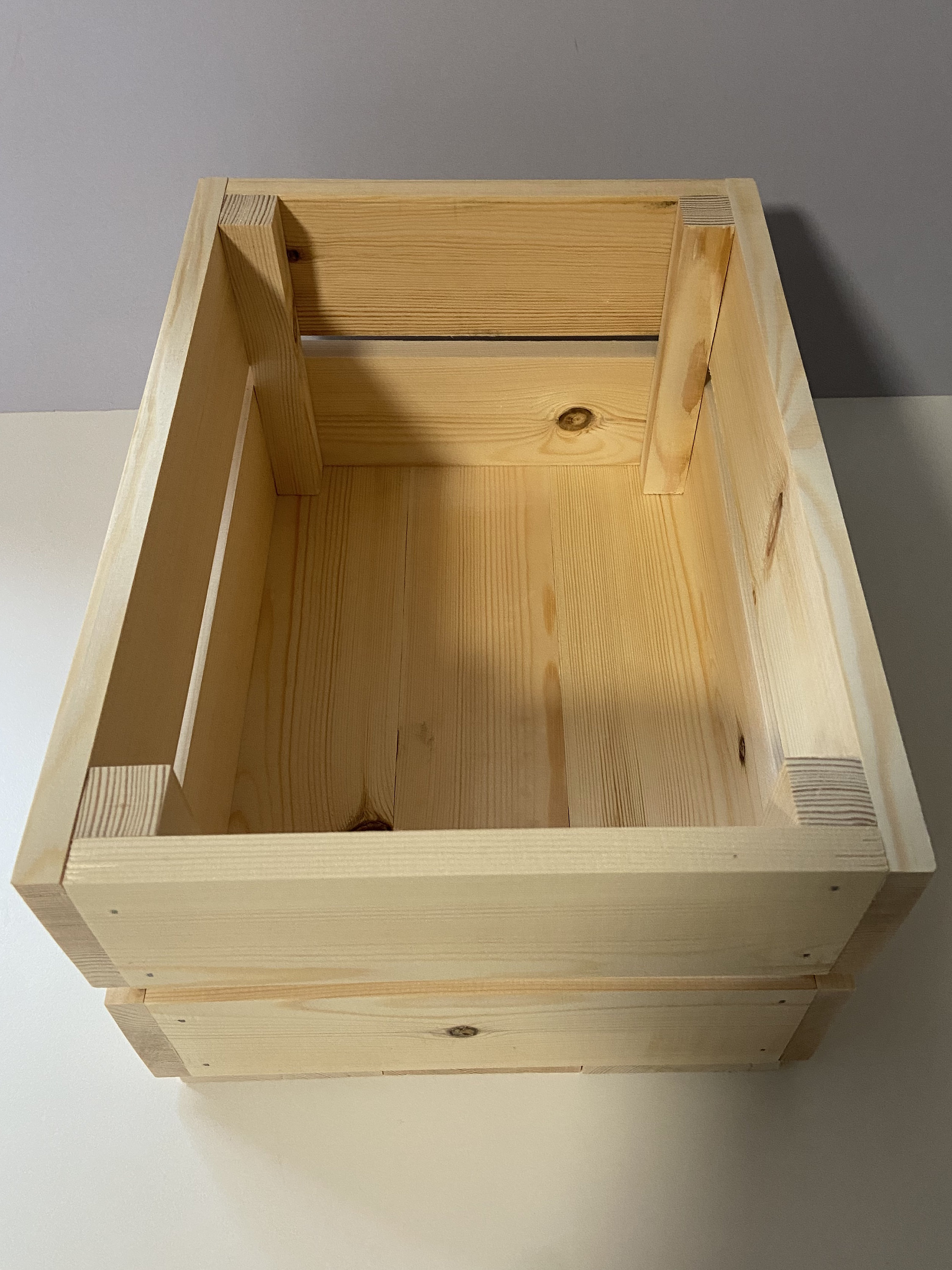 Wooden Book Crates - Etsy