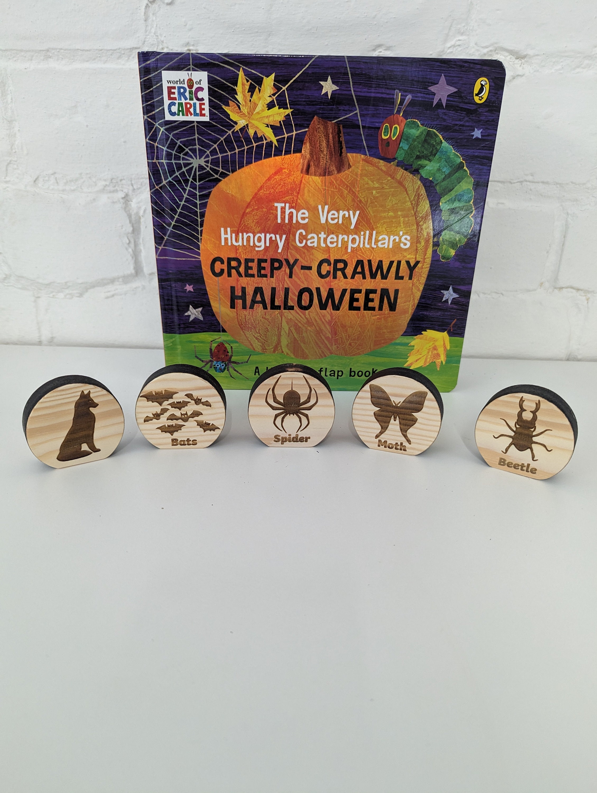 Hungry Caterpillar Creepy Crawly Halloween Story Sack - Etsy