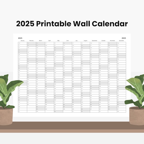 2025 Wall Calendar With Large Numbers 2025 - Bertha A. Bailey 2025 Wall Calendar With Large Numbers 2025 - Bertha A. Bailey