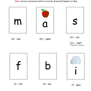 Orton Gillingham Based: Scope & Sequence Workbook 1 - Etsy