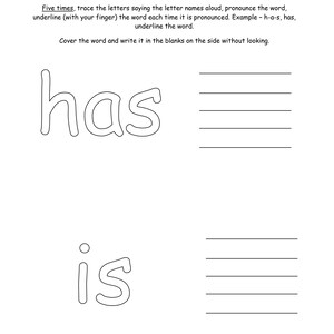 Orton Gillingham Based: Scope & Sequence Workbook 1 - Etsy