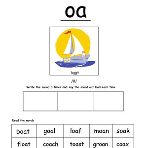Show & Tell Read and Spell Sheets - Etsy