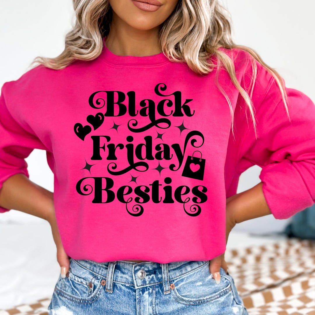 Black Friday Besties, Funny Black Friday Svg, Black Friday Png, Black ...