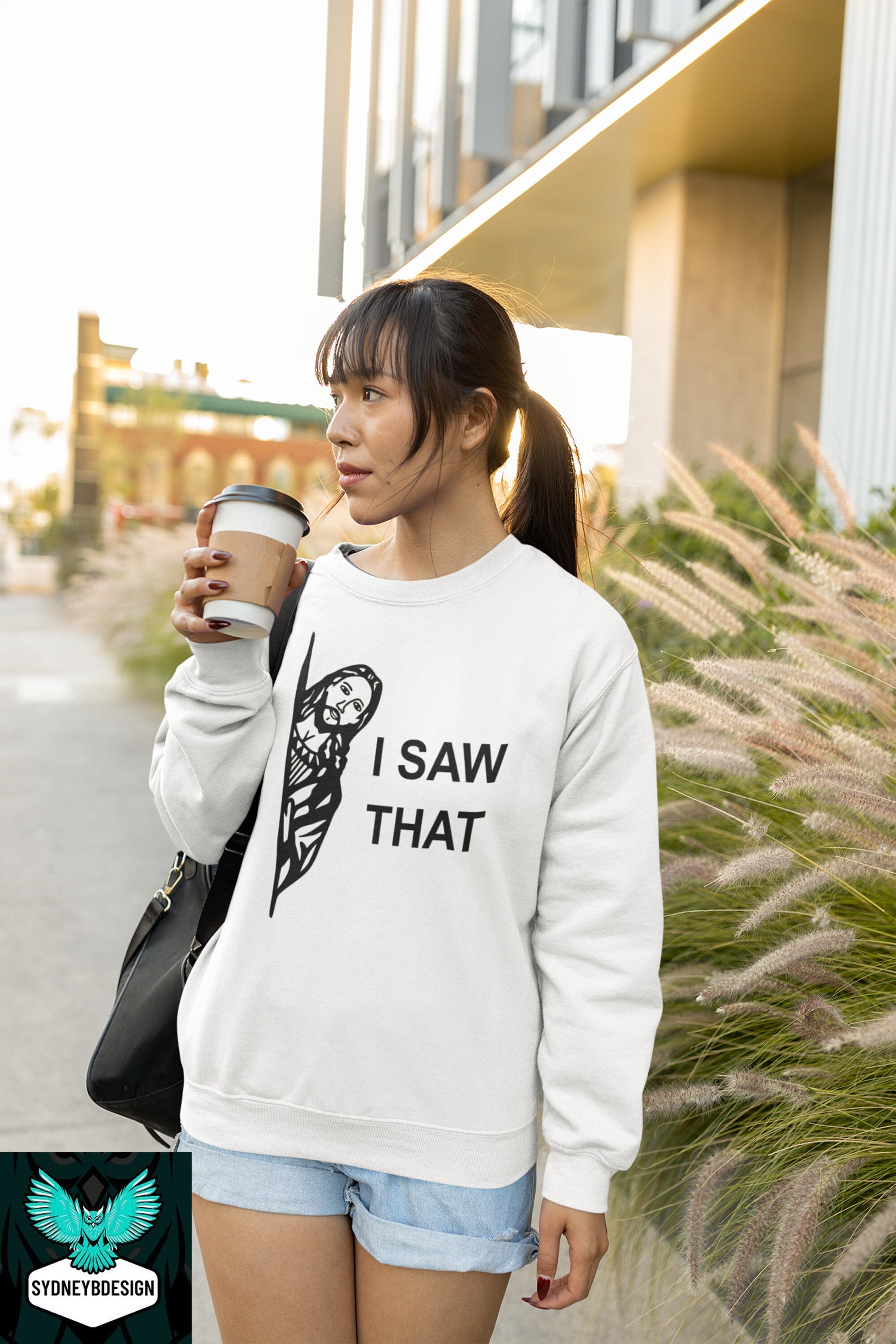 Vi esa divertida camiseta vintage de Stalker Jesus, camisa de Jesús ...