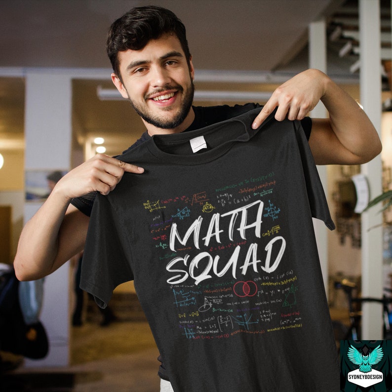 Math Squad Teacher Appreciation Vintage T-shirt, Teacher Shirt ...