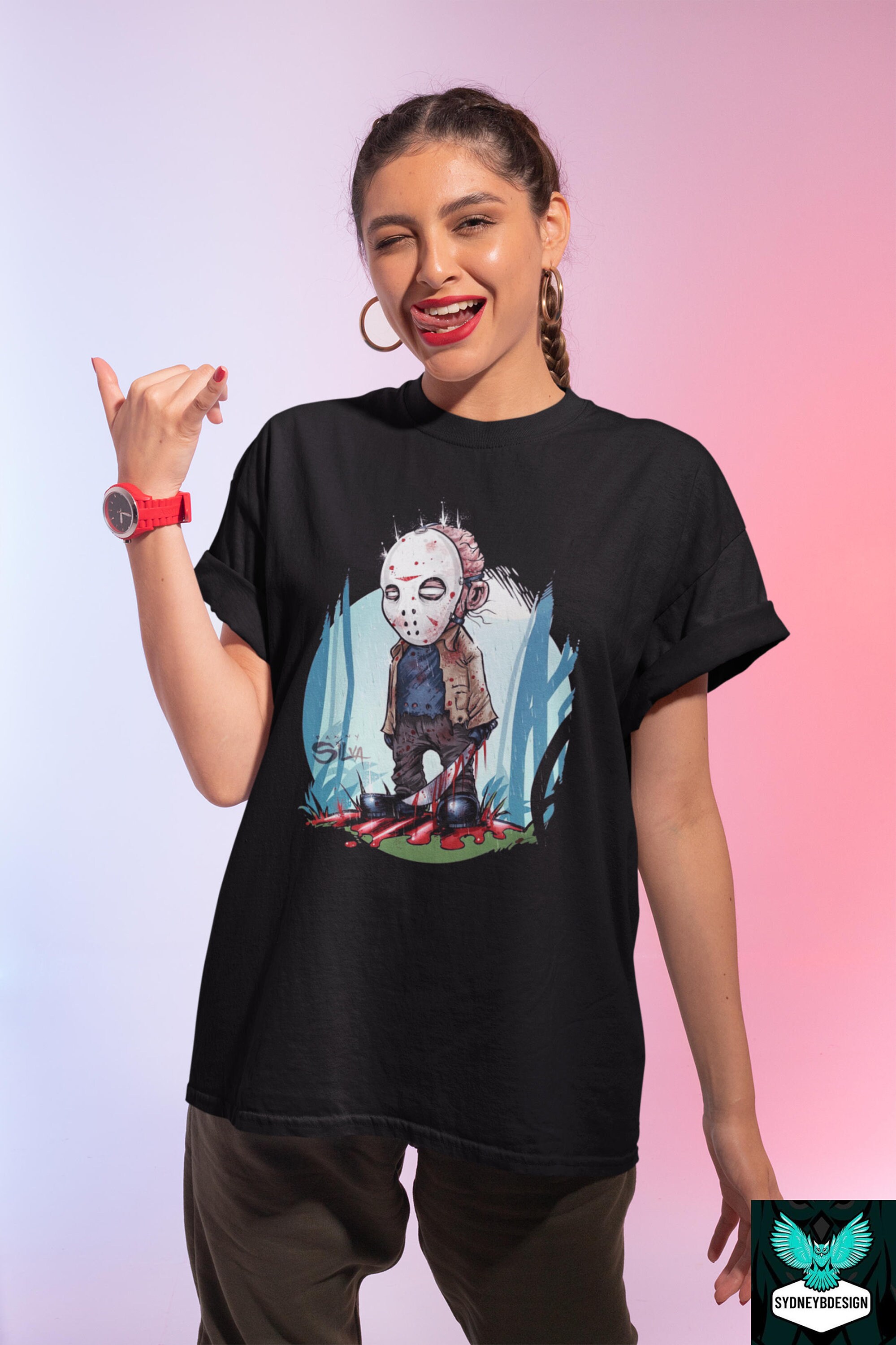 Little Jason Voorhees Halloween Vintage T-shirt, Halloween Shirt ...