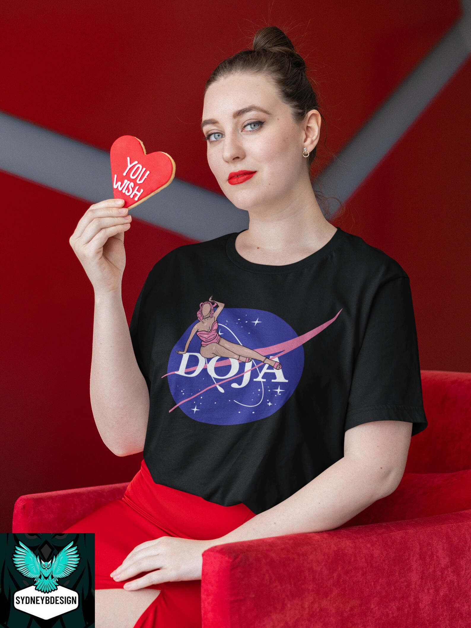 Blue Dojja Doja Cat Nasa Vintage T-shirt, Zandile Dlamini Shirt, Doja ...