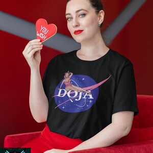 Blue Dojja Doja Cat Nasa Vintage T-shirt, Zandile Dlamini Shirt, Doja ...