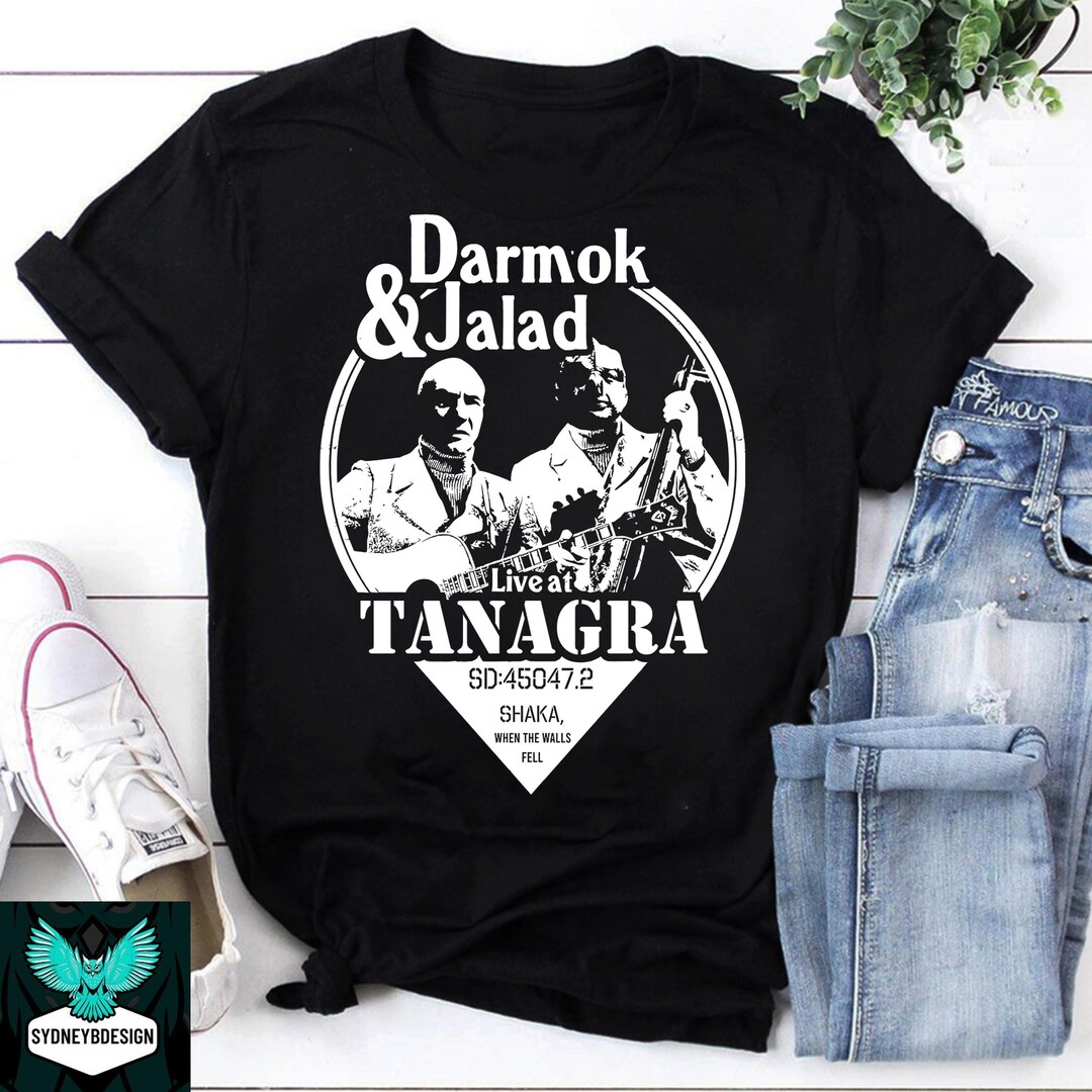 Darmok and Jalad Live at Tanagra Sd 450472 Shaka Vintage T-shirt, Darmok and Jalad Shirt, Star ...