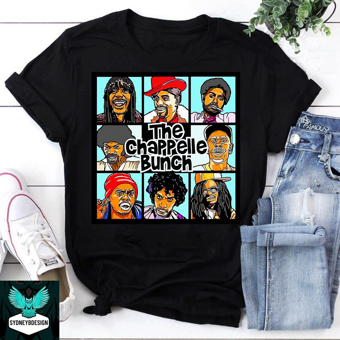 The Chappelle Bunch Vintage T-shirt, Dave Chappelle Shirt, Comedian ...