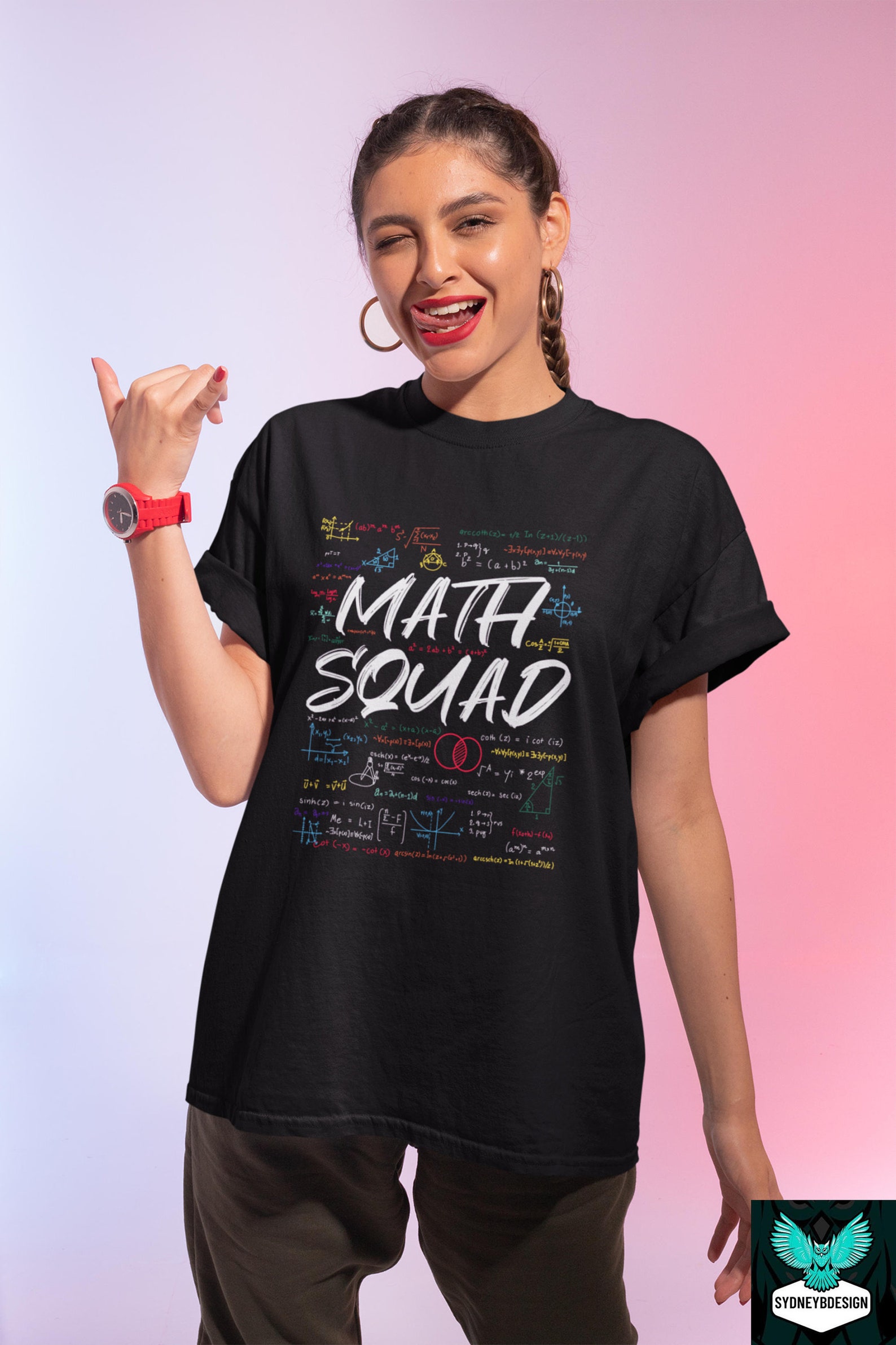 Math Squad Teacher Appreciation Vintage T-shirt, Teacher Shirt ...