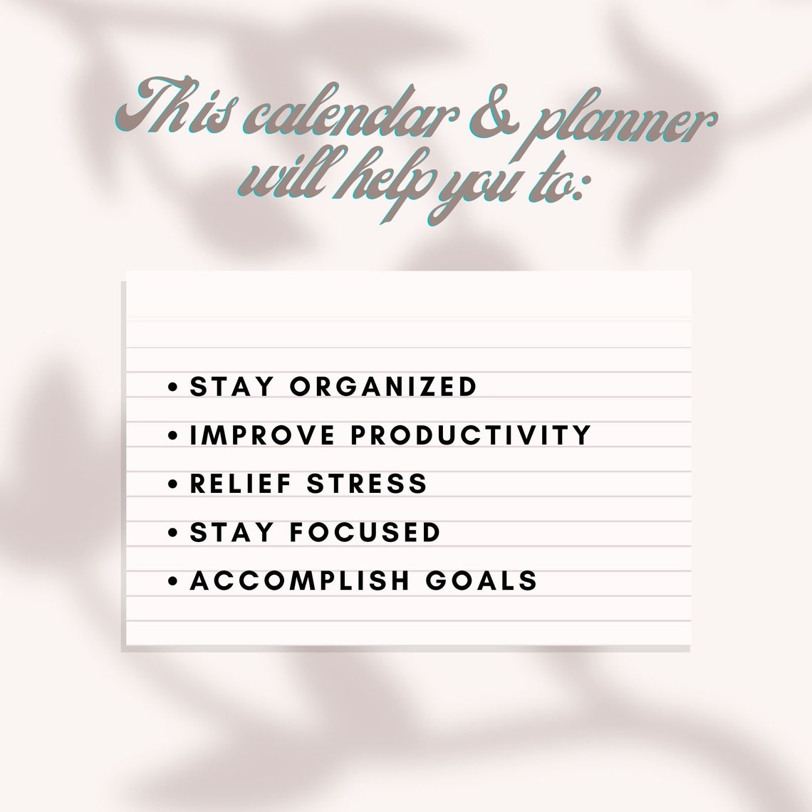 2023 Calendar Bundle | Printable Editable Landscape Calendar | Daily ...