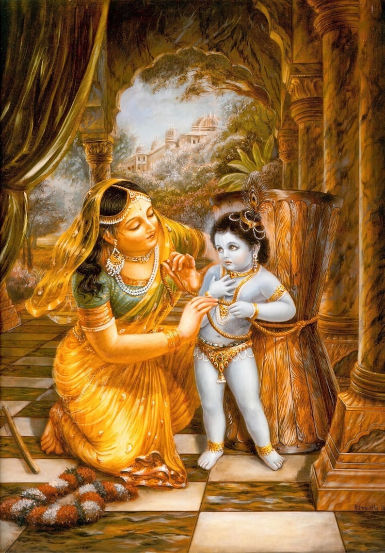 Lord Damodhar Wall Photo_high Resolution (digital Only) - Etsy