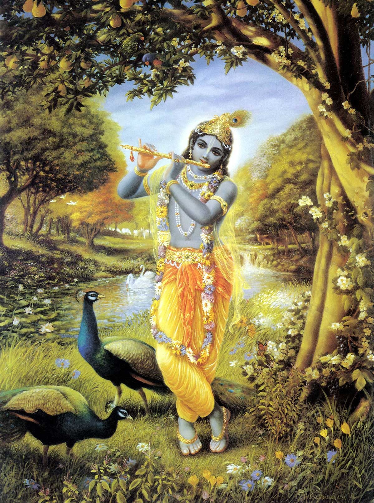 Lord Krishna Wall Photo_high Resolution (digital Only) - Etsy