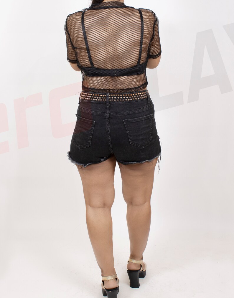 Tempting and Sexy Oversize off Shoulder See Through Half Sleeves ...