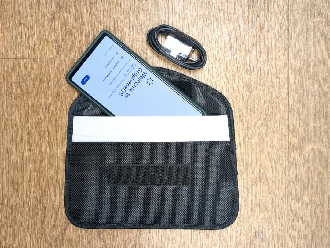 Secure Phone: Hardened Google Pixel Phone + Faraday Bag / Pouch [+open ...
