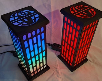 Star Wars Death Star Inspired Glowing LED Lamp: Unique Lithophane ...