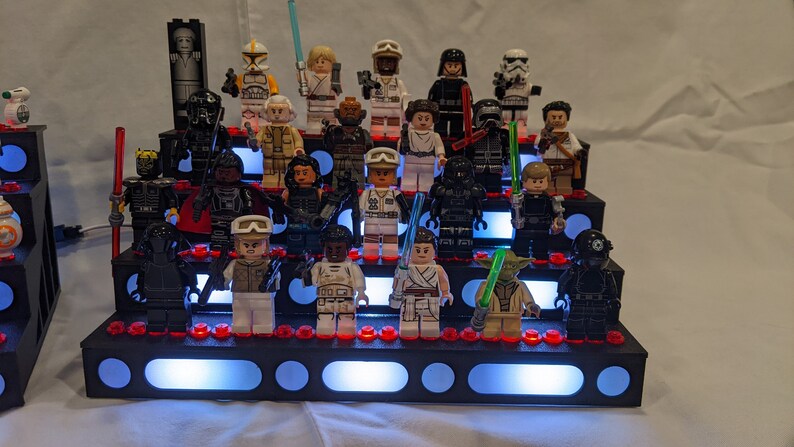 LEGO Minifig Display Stand - Star Wars Inspired - Etsy