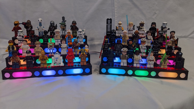LEGO Minifig Display Stand Star Wars Inspired - Etsy