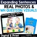 Speech Therapy Real Photos With WH Questions Visuals to Increase MLU ...