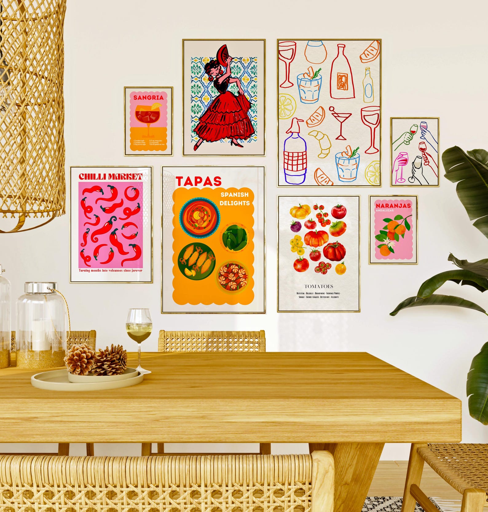 Mega Poster BUNDLE Kitchen Gallery Set of 200 Food Prints Bundle Prints ...