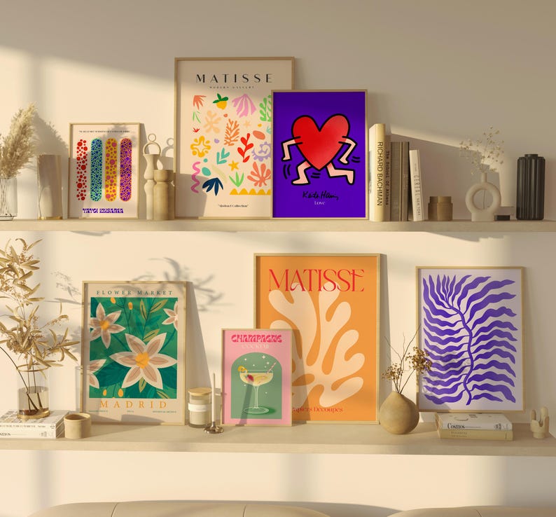 Exhibition Poster Set, Gallery Wall Art (digital Download) - Etsy