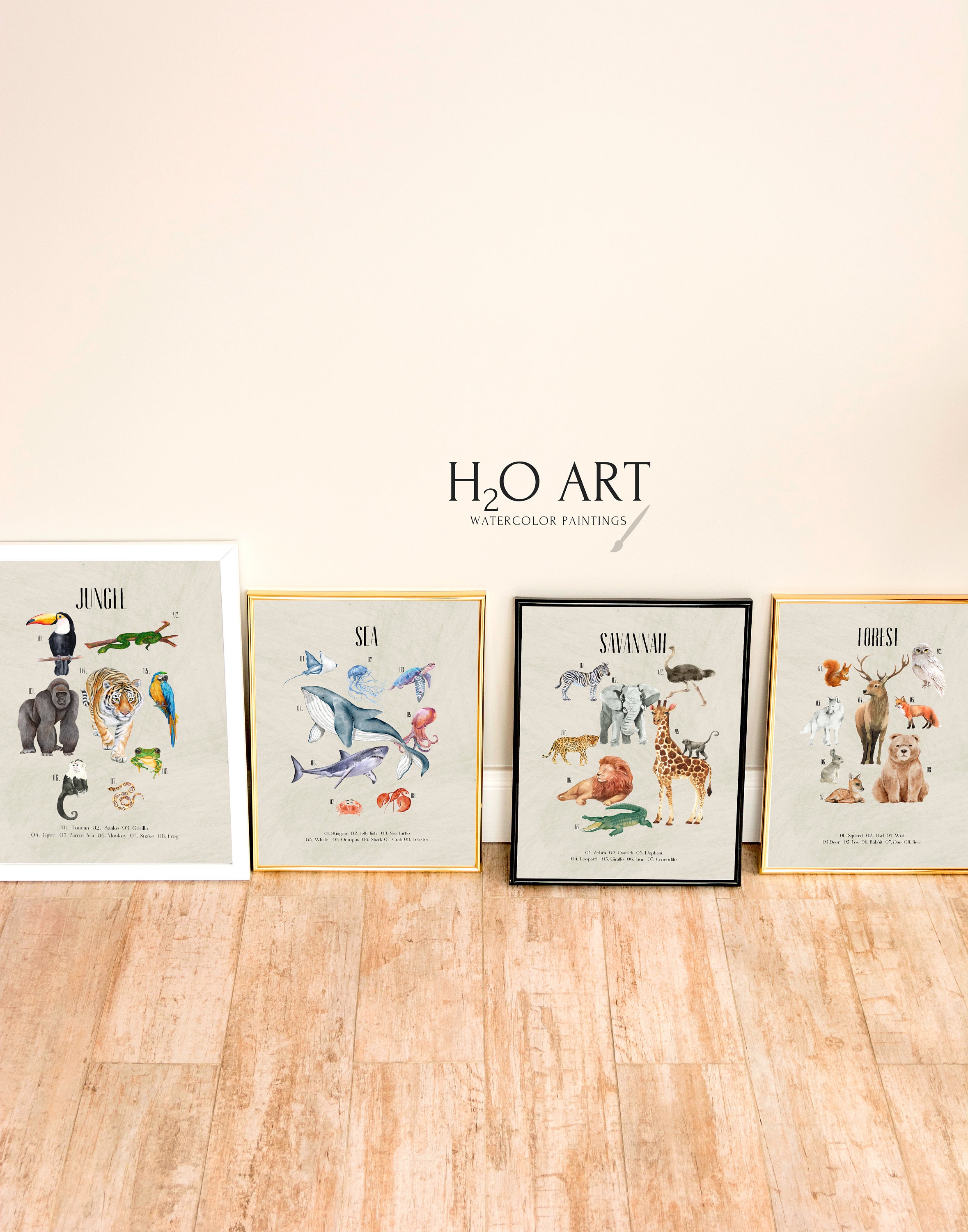 4 Educational Posters Classroom Posters Childrens Room Decor - Etsy