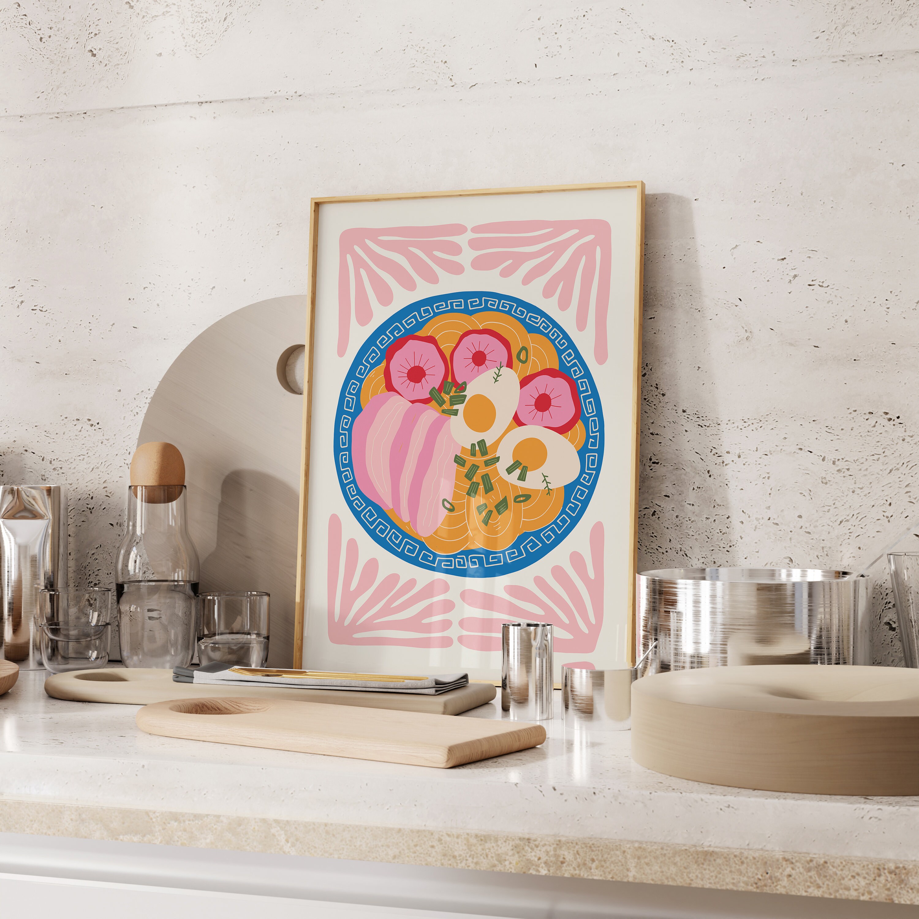 Coquette Room Decor Kitchen Wall Art Kitchen Decor Kitchen Prints Set ...