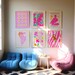 150 MEGA POSTER BUNDLE Blush Pink Wall Art Matisse Print Set Pink and ...