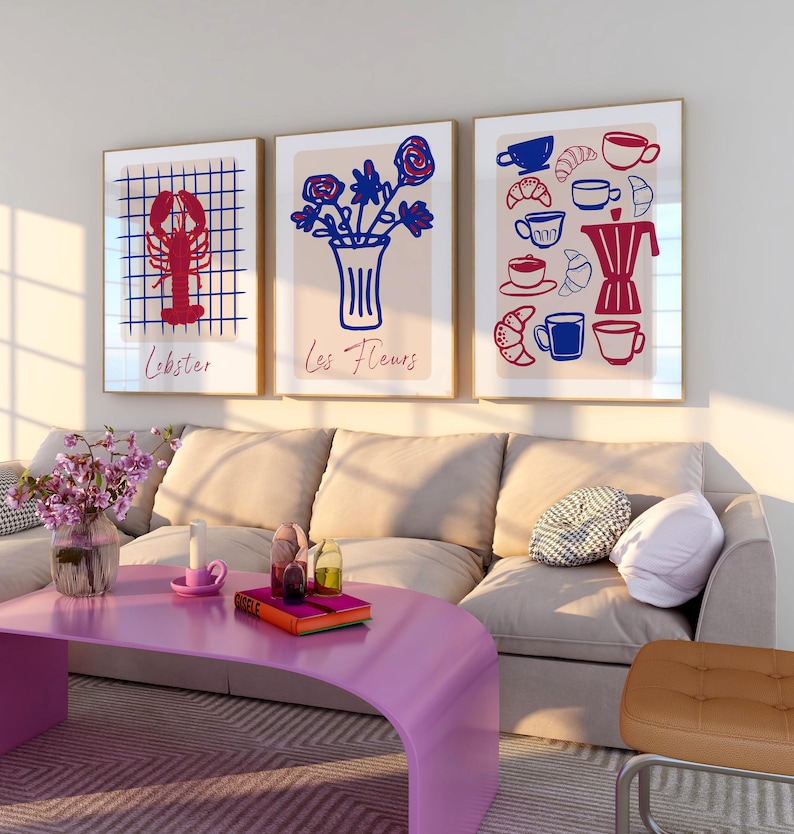 Kitchen Gallery Art Prints: Food & Drink Set of 7 (digital Download) - Etsy