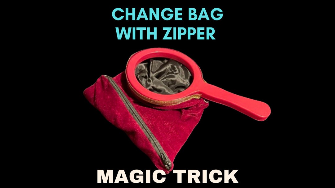 Magic Change Bag With Zipper - Magic Trick - Video Instructions Included - Etsy