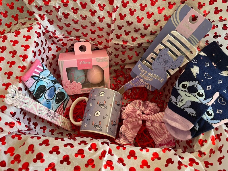 Disney Stitch Medium Size Mystery Hamper Box/ for Her/ Christmas Gift ...