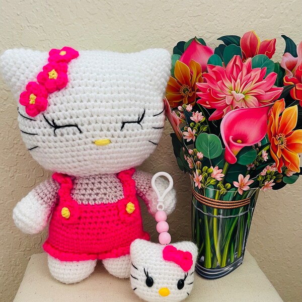 Crochet Hello Kitties Pattern - Etsy