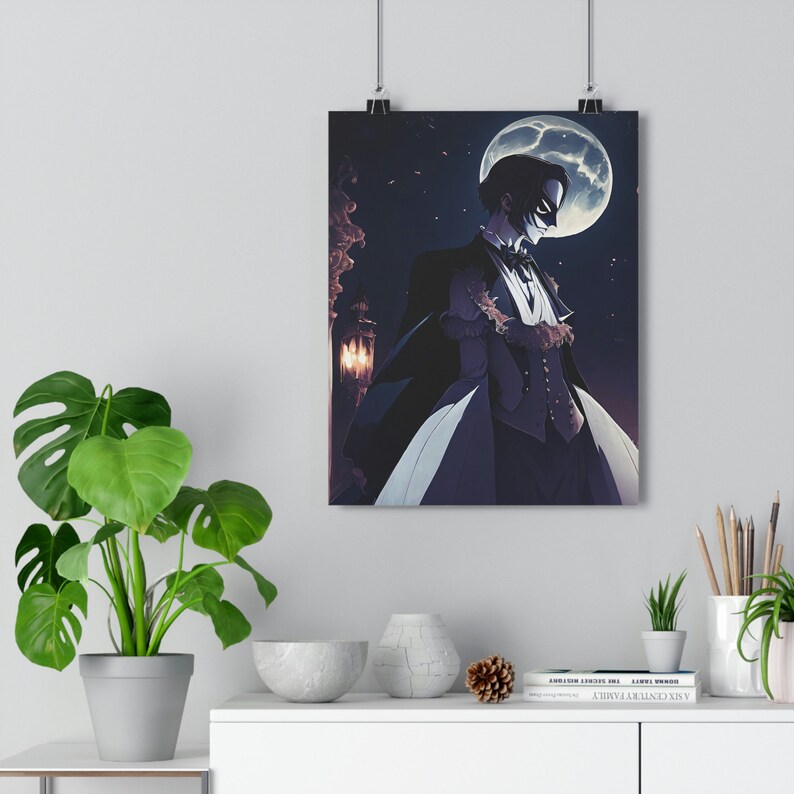 Anime Opera Phantom Premium Poster - Etsy
