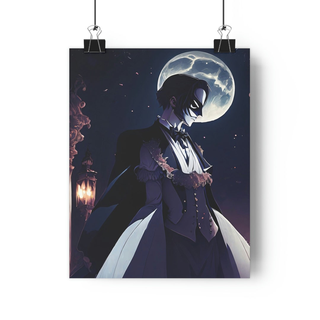 Anime Opera Phantom Premium Poster - Etsy