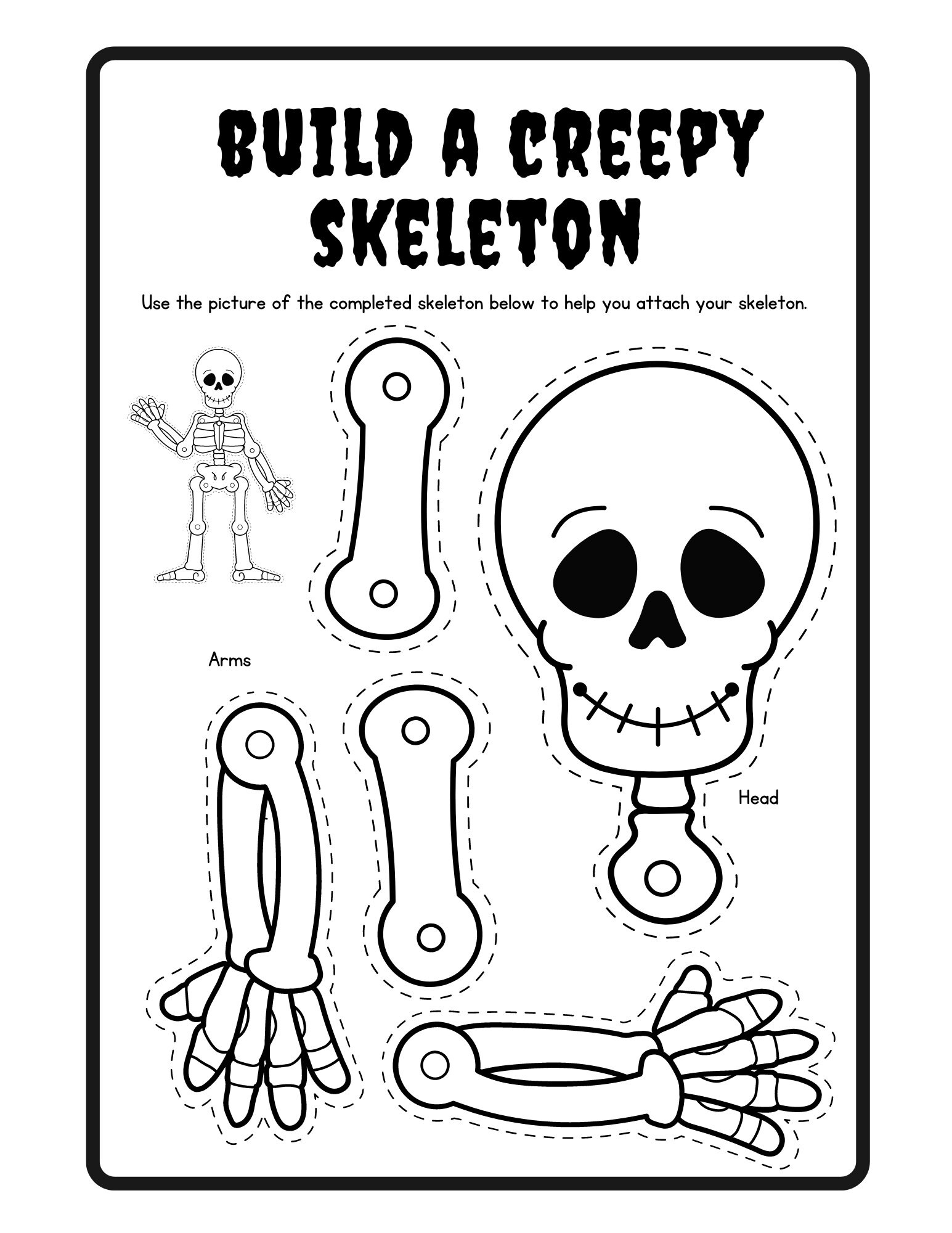 Halloween Fun Kids' Activity Worksheets & Coloring Pack - Etsy