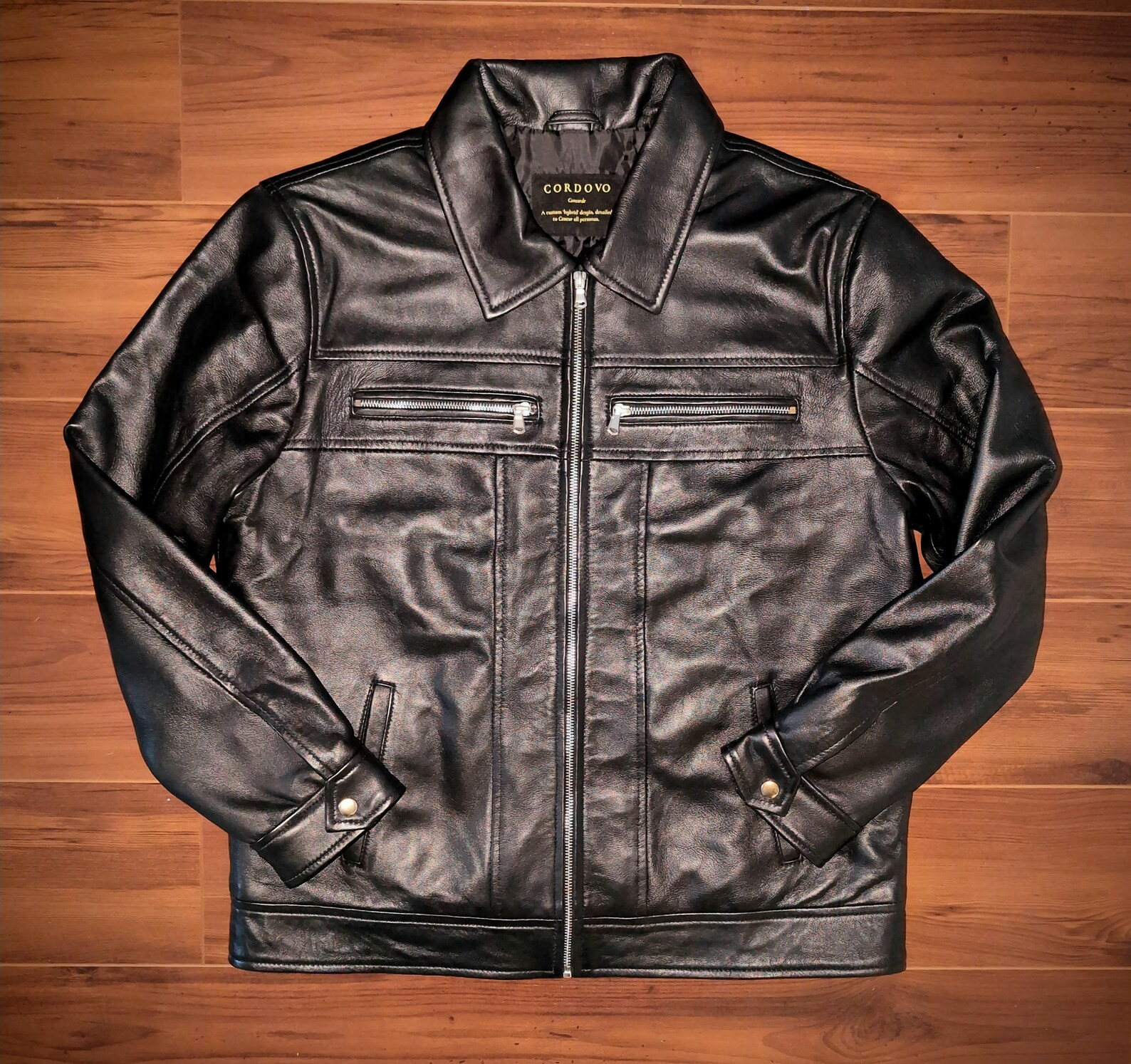 Cafe Racer Biker Jacket, Leather Jacket, Brown Leather Jacket - Etsy
