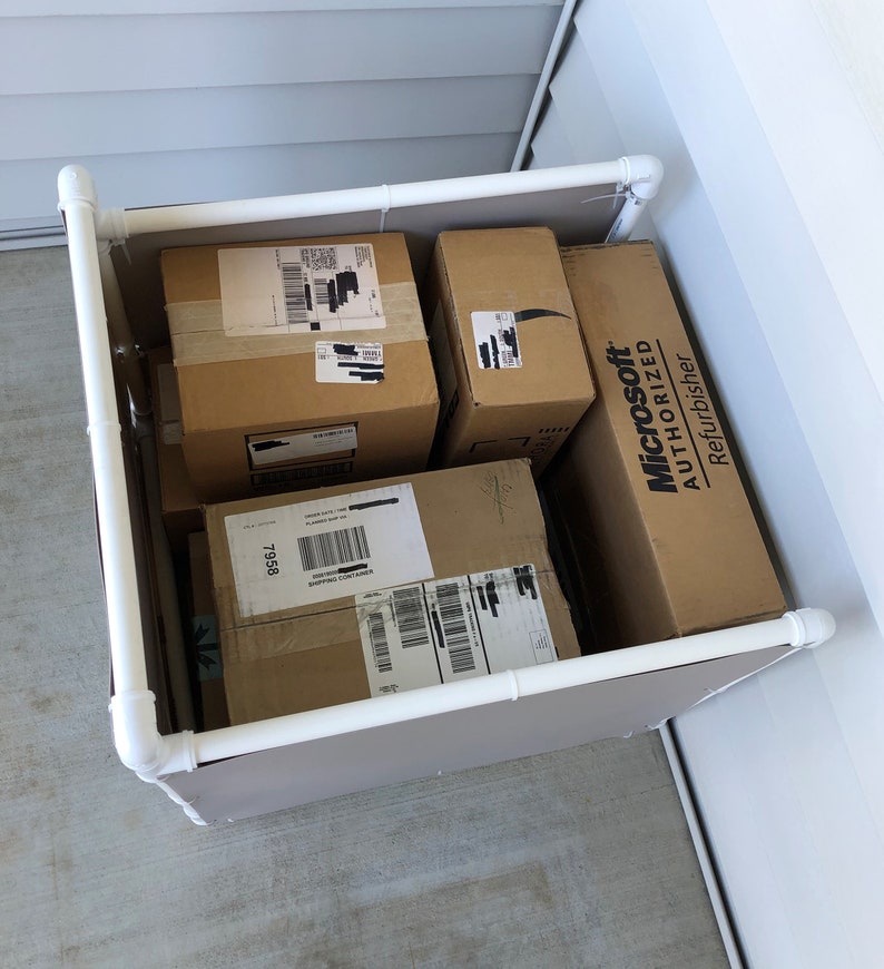 Packages Out of Sight ! With This Low-cost Package Hider Enclosure ...